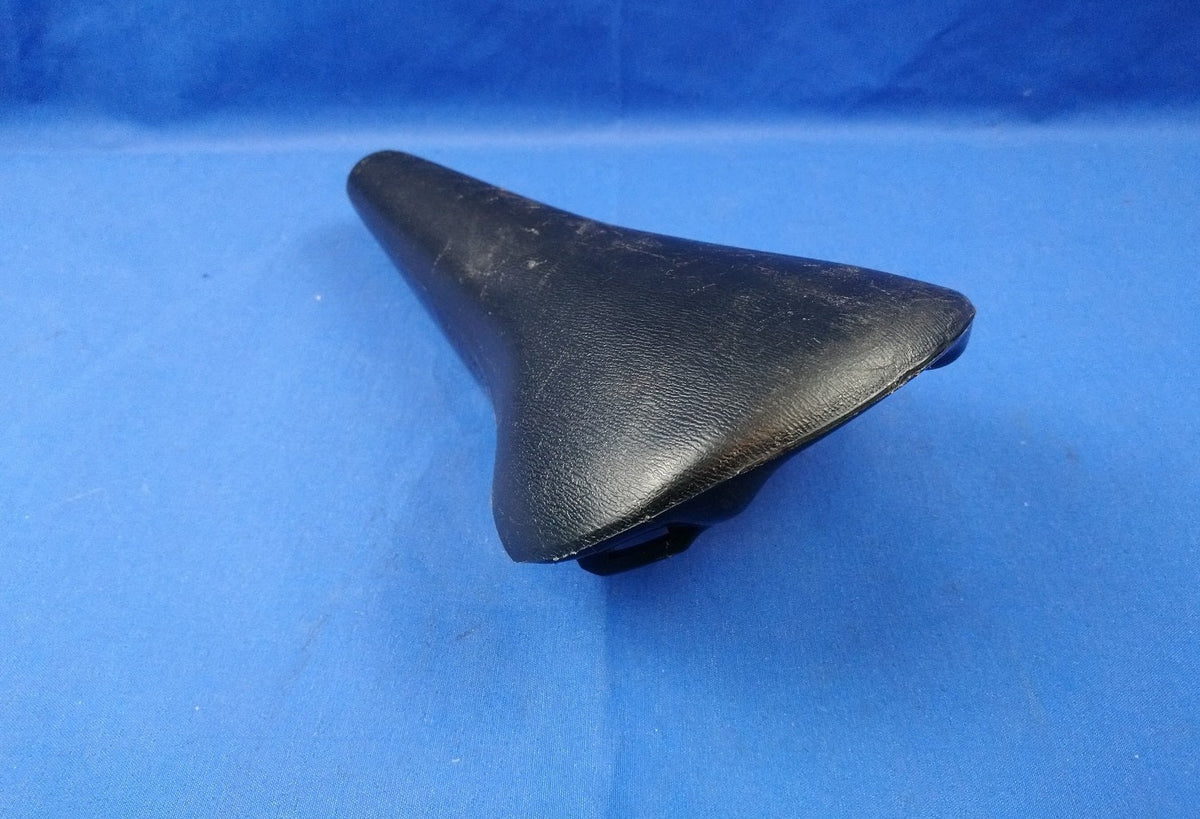 Sportex Retro Bicycle Seat Saddle Black with Clamp – PioraBikes
