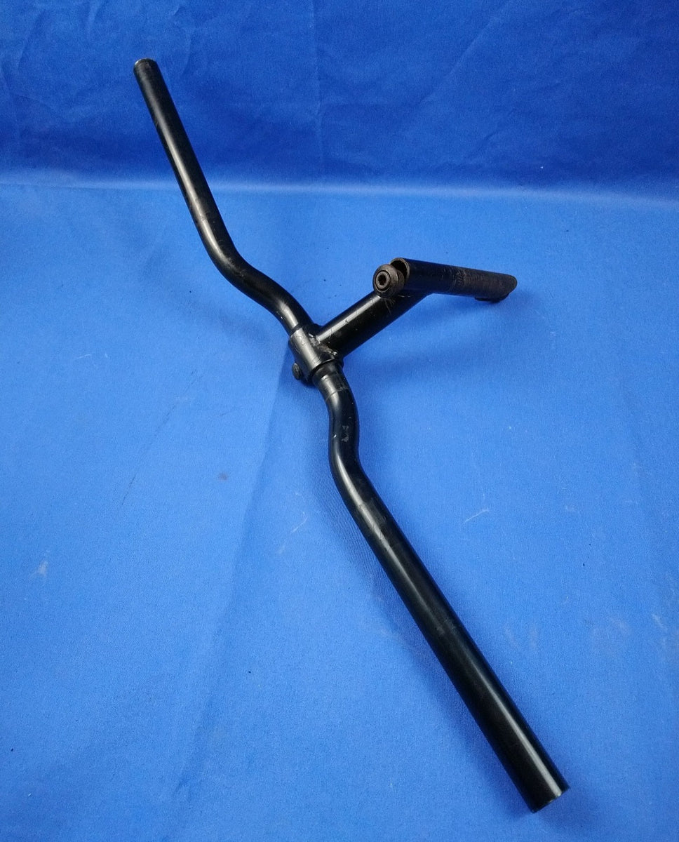 Black Bicycle Downhill Handlebar 600mm with Quill Stem – PioraBikes