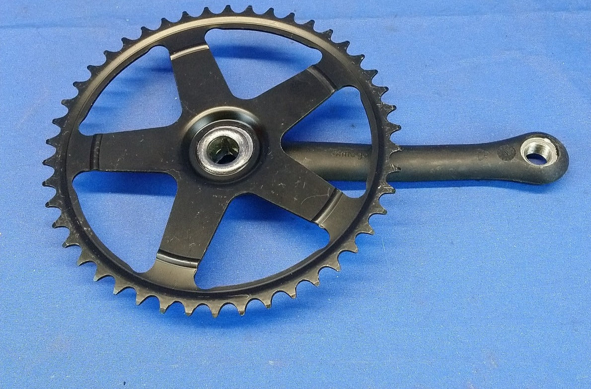 Ofmega Bicycle Single Speed Crank Arm R/H 170mm Black – PioraBikes