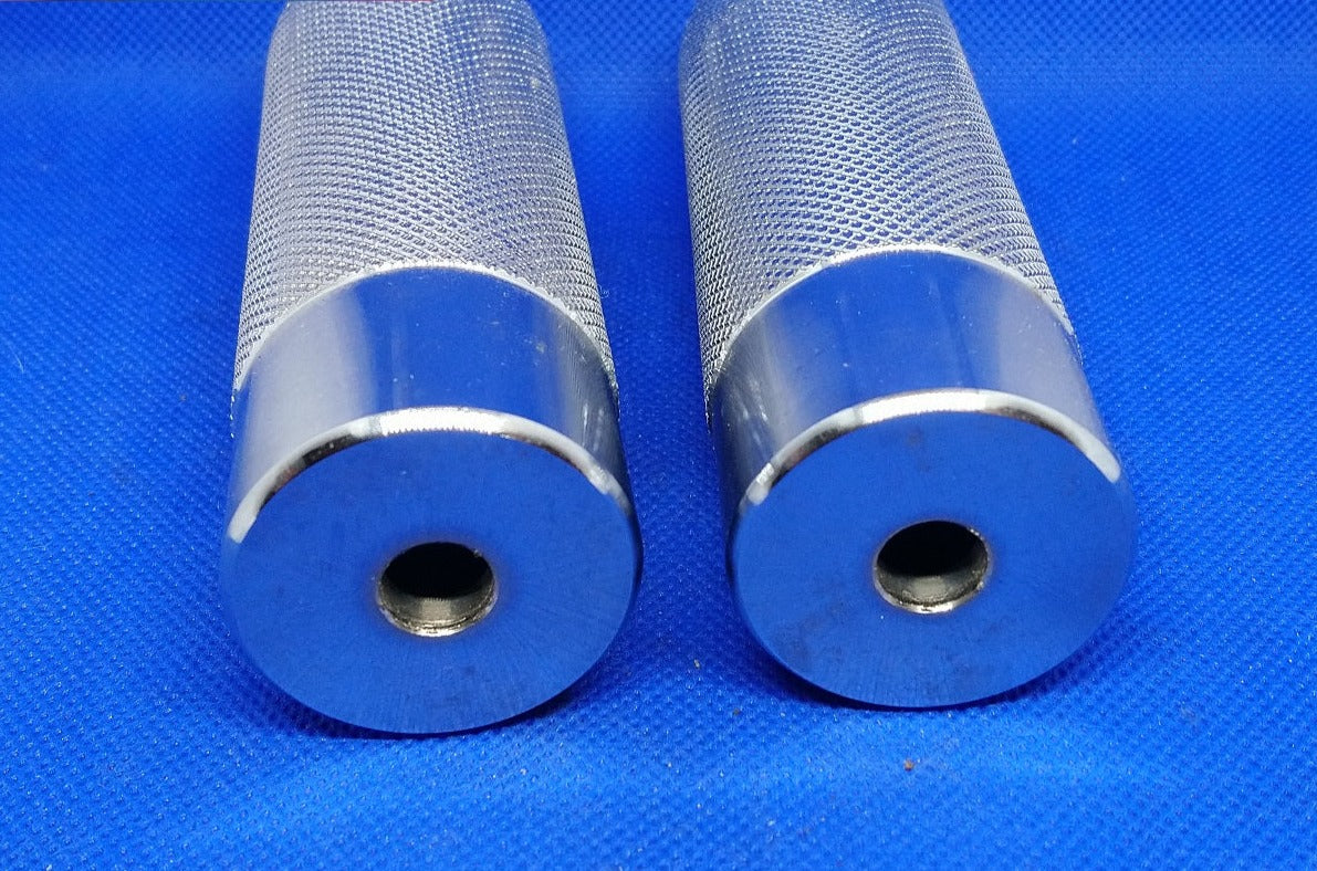 Pazzaz Silver BMX Bicycle Stunt Pegs 3/8" Threadless – PioraBikes