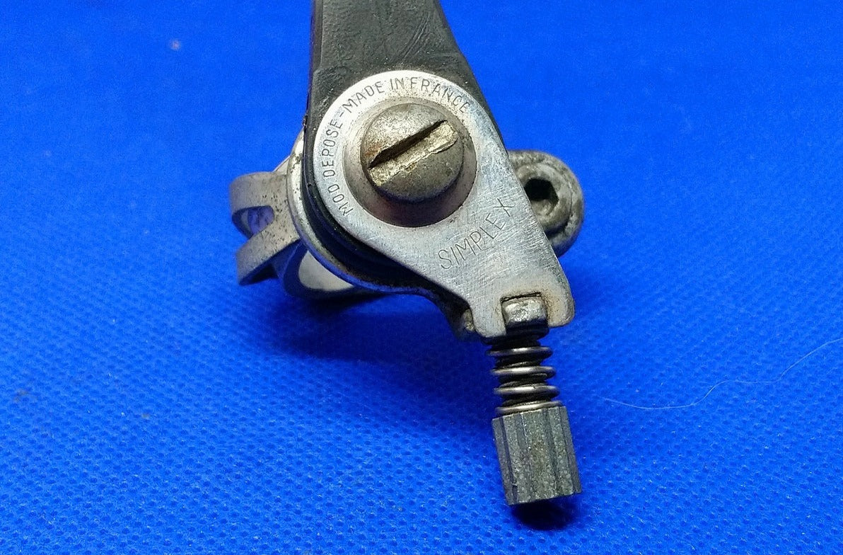 Vintage Simplex Zytel Gear Shifter Downtube Single – PioraBikes